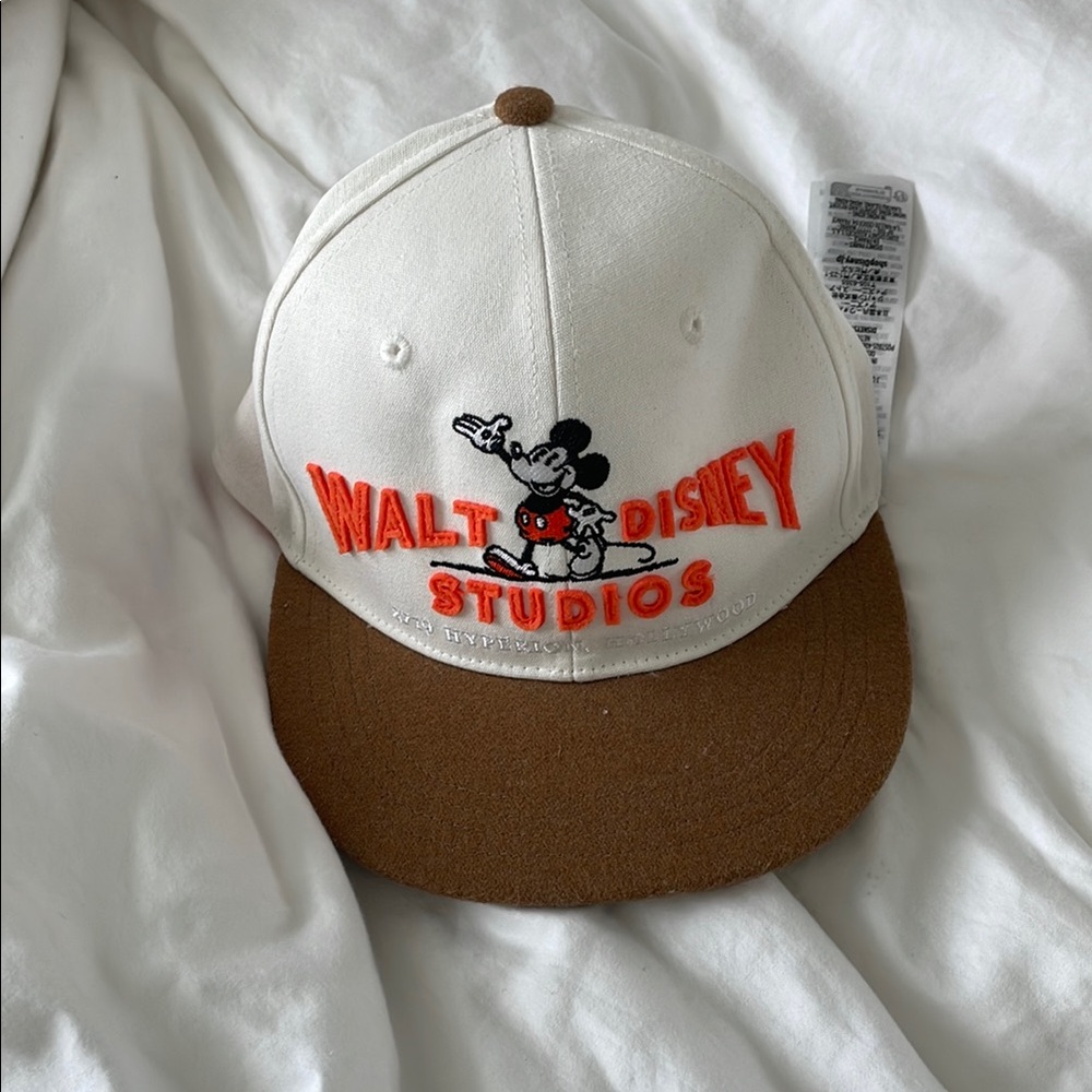 Disney Walt Disney Studios Wool Brim Mickey Hat 100 Yr - Gem